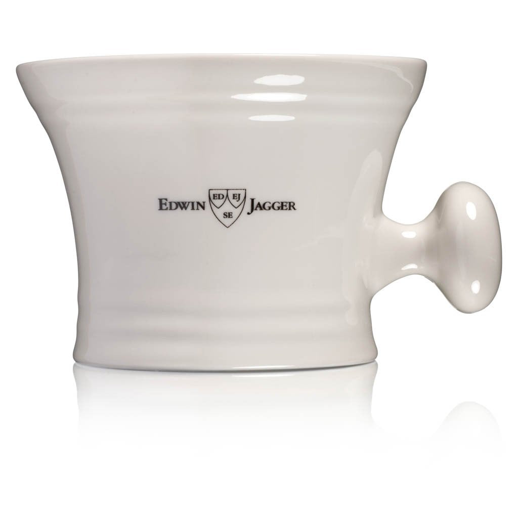 Edwin Jagger - Ivory Porcelain Shaving Bowl With handle– Home + Home